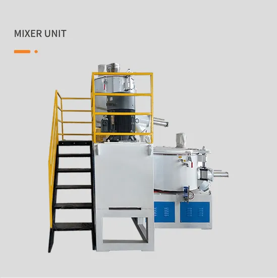 Drying, Granulating, Coating Function High Speed Plastic Mixer/Heating ...